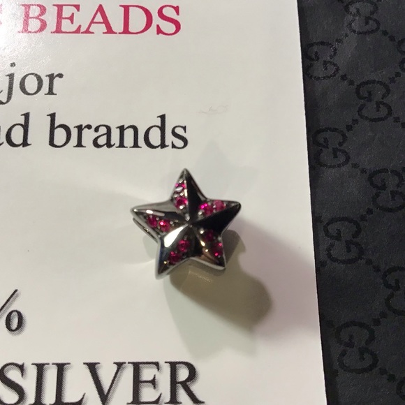 Moress | Jewelry | New Moress Charmbead Sterling Swarovski Cryst | Poshmark